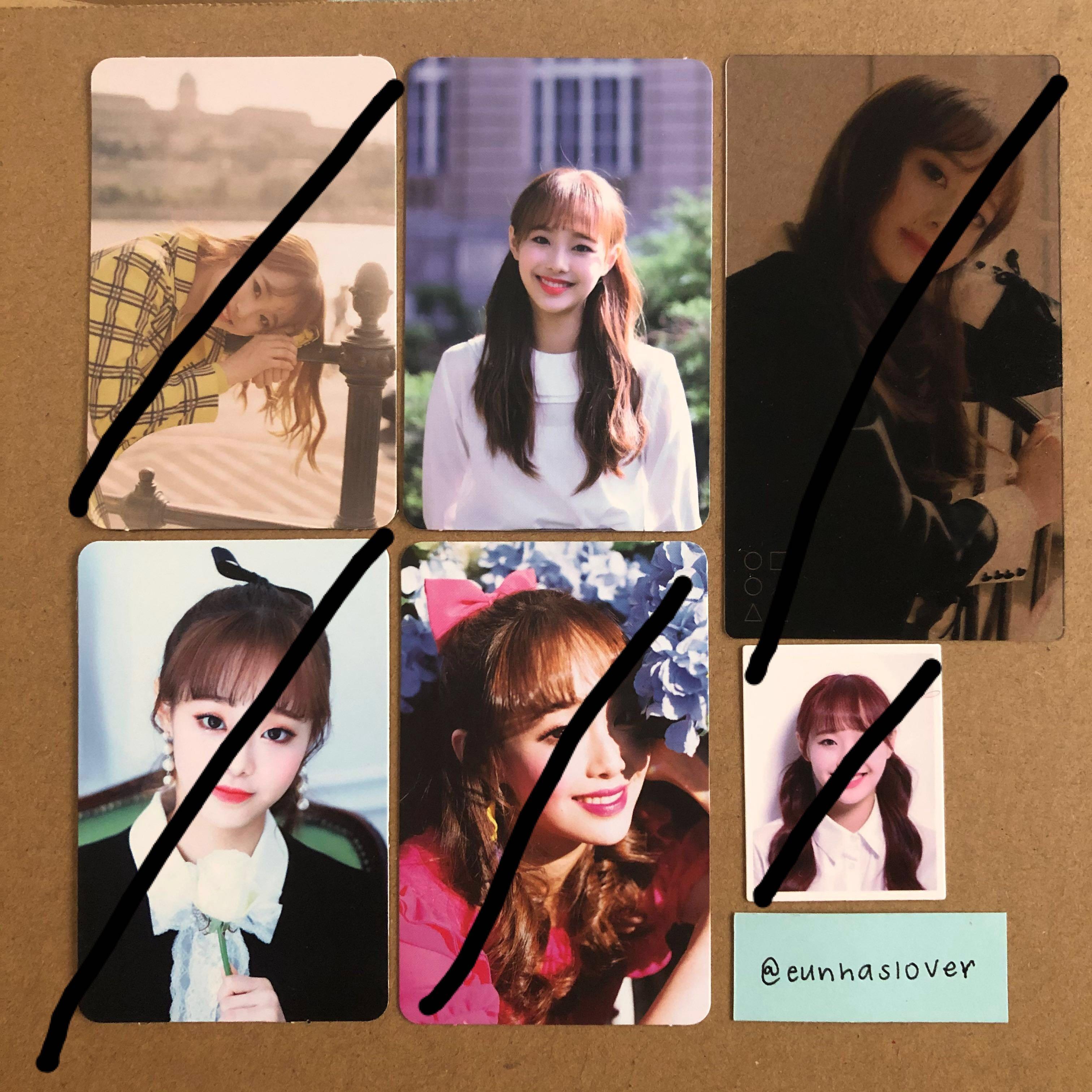 Wts Loona Chuu Pre Debut Official Photocards Hobbies And Toys Memorabilia And Collectibles K