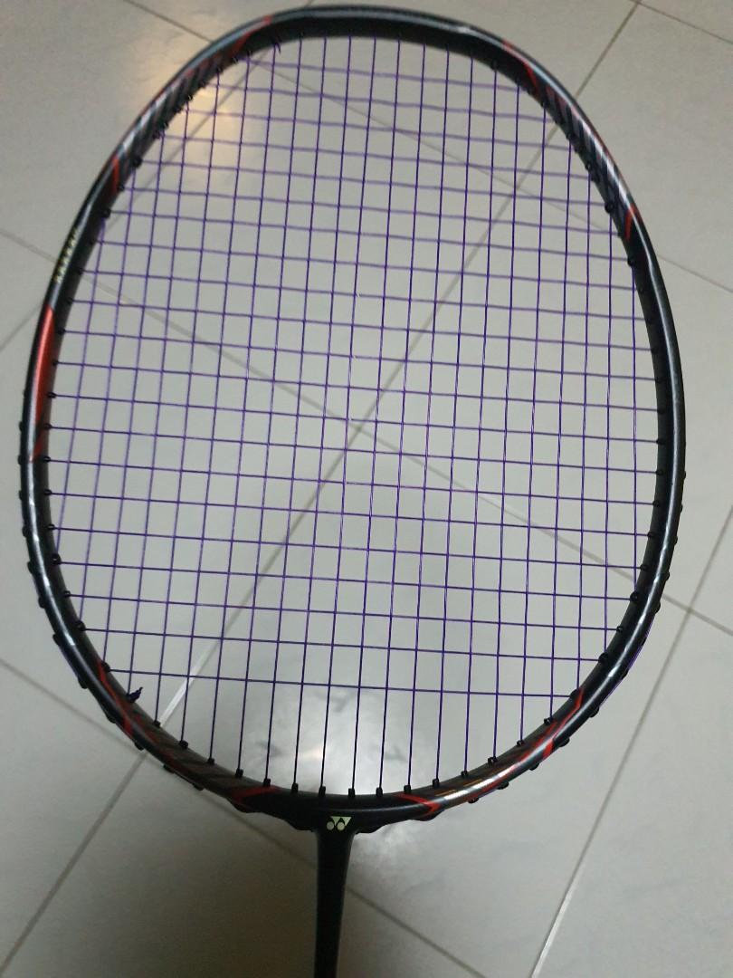 Yonex Voltric Lindan Force Badminton Racket (Matte Black), Sports ...
