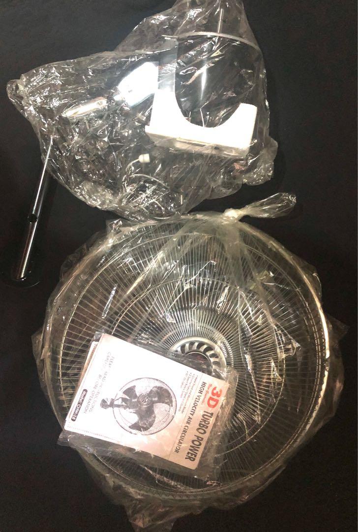 3D Industrial Wall Fan 18″ Aluminum Blade, TV & Home Appliances, Air ...