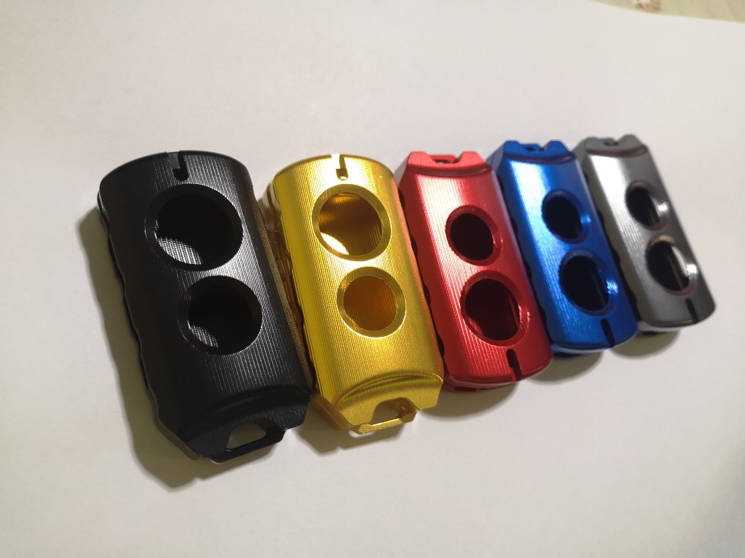 Aerox Xmax key casing cover CNC aluminium, Motorcycles, Motorcycle ...