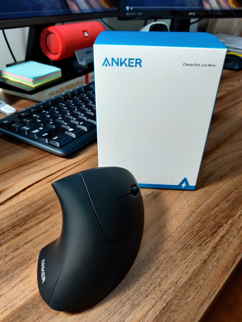 Anker Wireless Vertical Ergonomic Optical Mouse, Computers & Tech ...