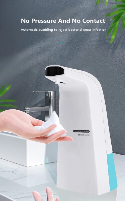Automatic Hand Wash Sanitizer Soap Sensor Foam Spray Machine Dispenser ...