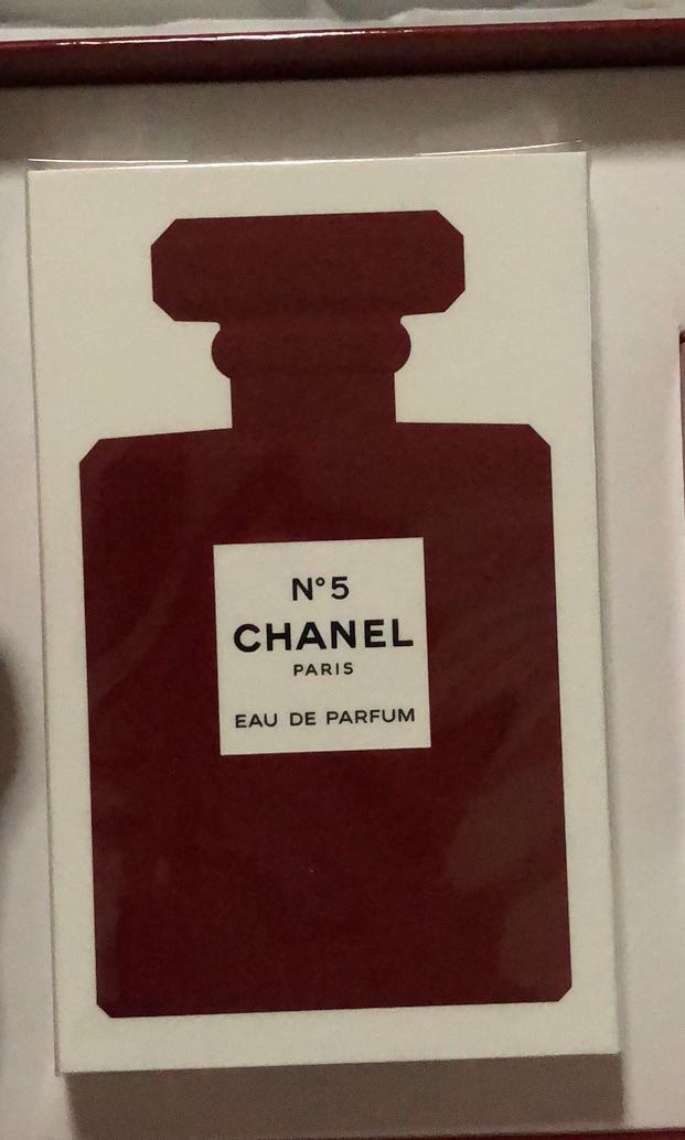 Chanel N5 red bottle limited edition Perfume, Beauty & Personal Care, Fragrance & Deodorants on ...