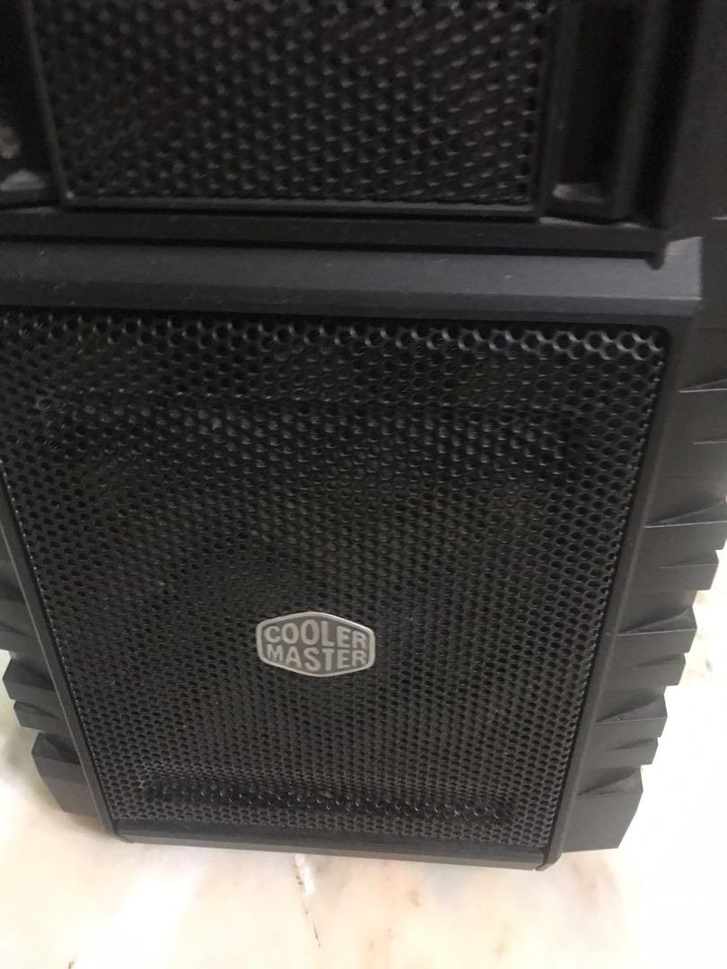 Cooler Master HAF X 11-Bay EATX Full Tower Window Gaming Case ...