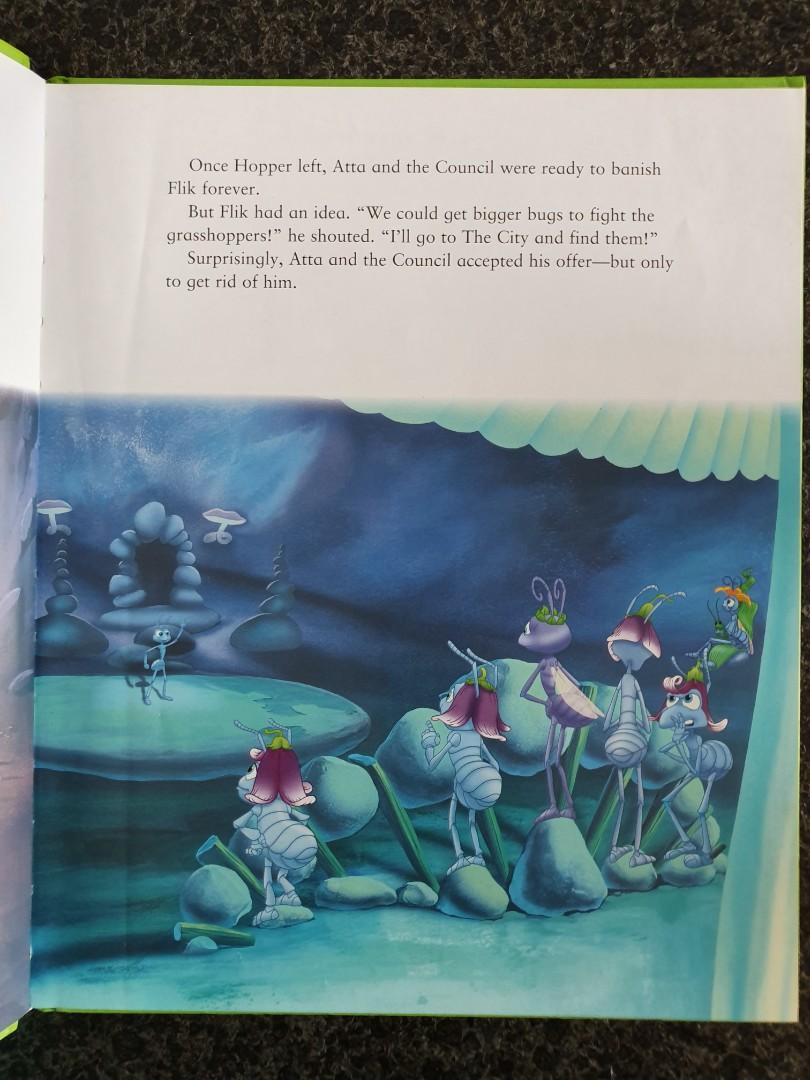 Disney Movie Books - Little Mermaid, Moana, A Bug's Life, Hobbies ...