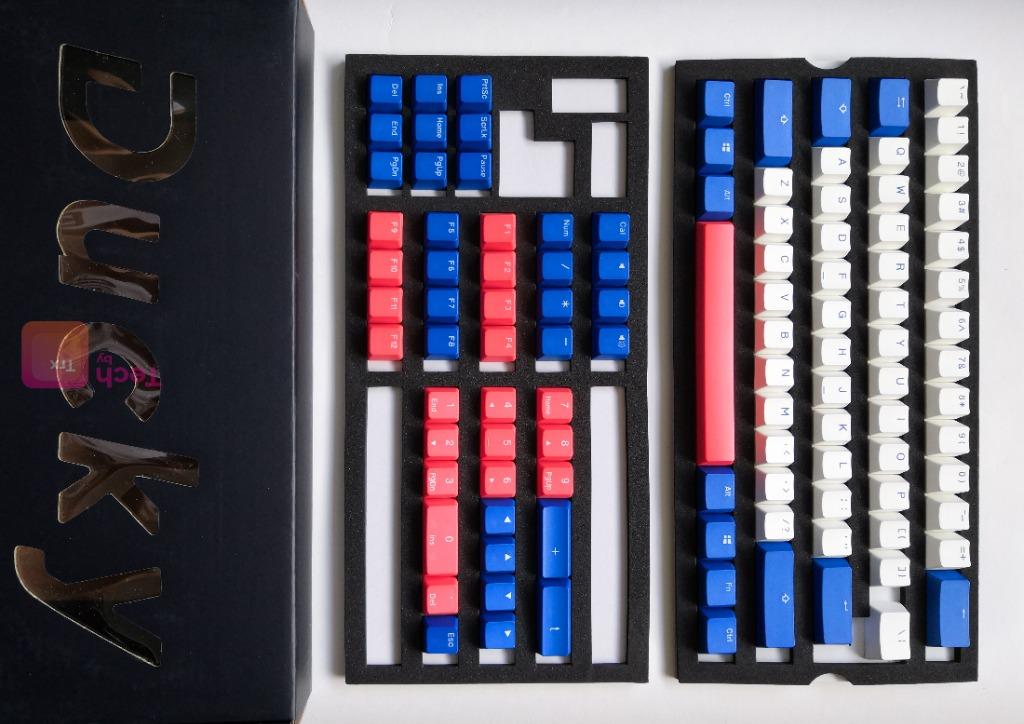 Ducky Bundle: Mecha Mini v2 + PBT Keycaps Set (Bon Voyage or Joker), Computers & Tech, Parts ...