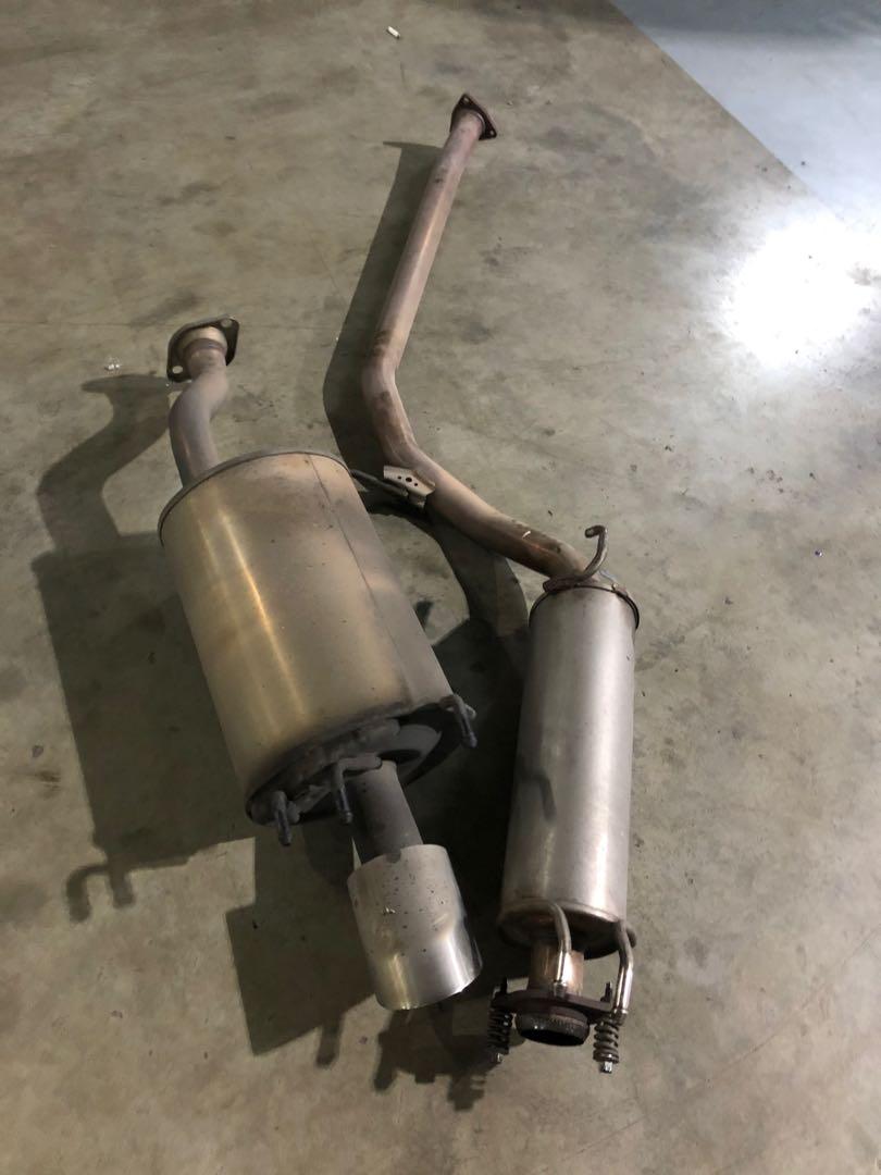 Fd2r original exhaust, Car Accessories, Accessories on Carousell