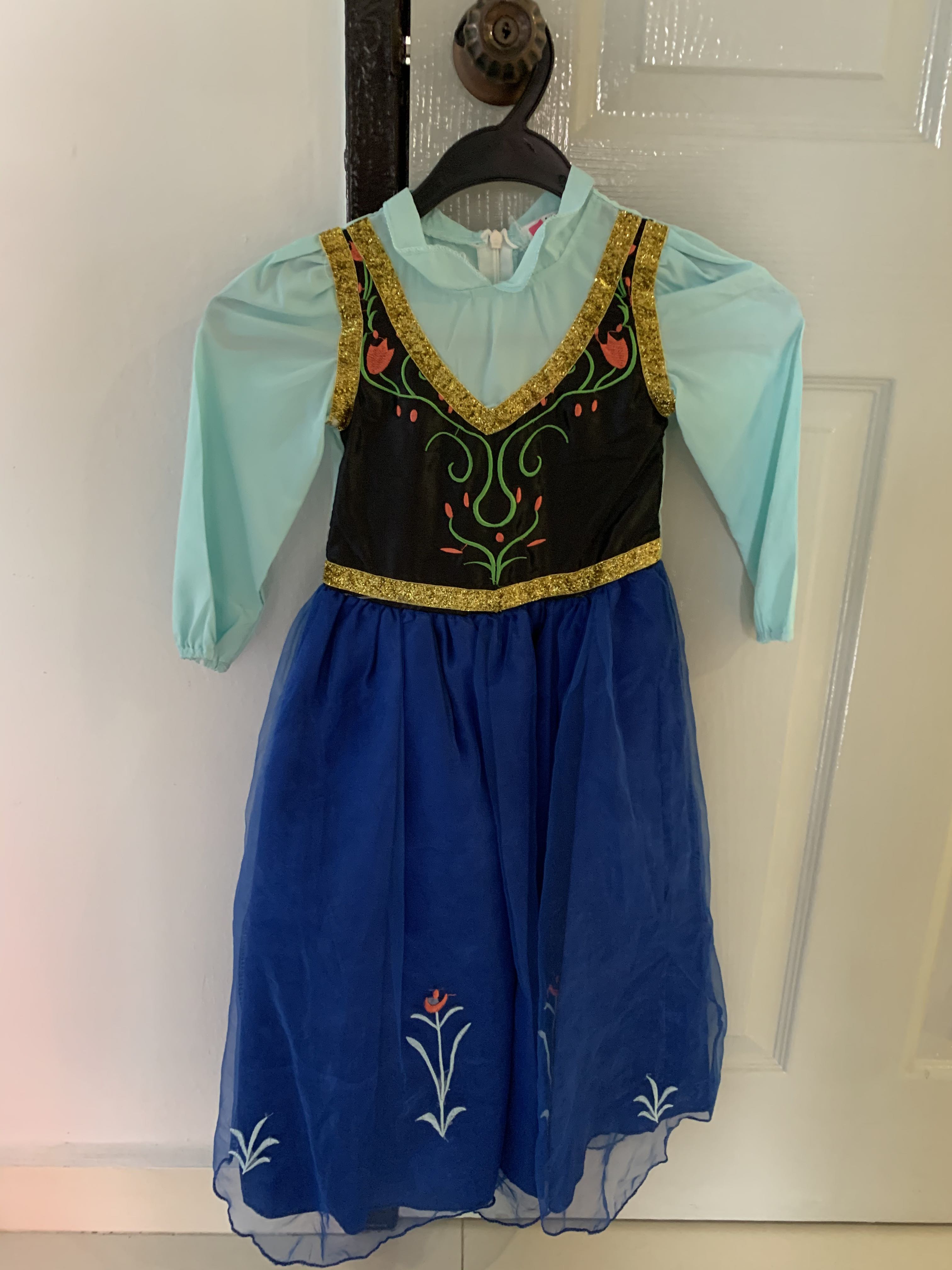 Frozen - Anna costume, Babies & Kids, Babies & Kids Fashion on Carousell