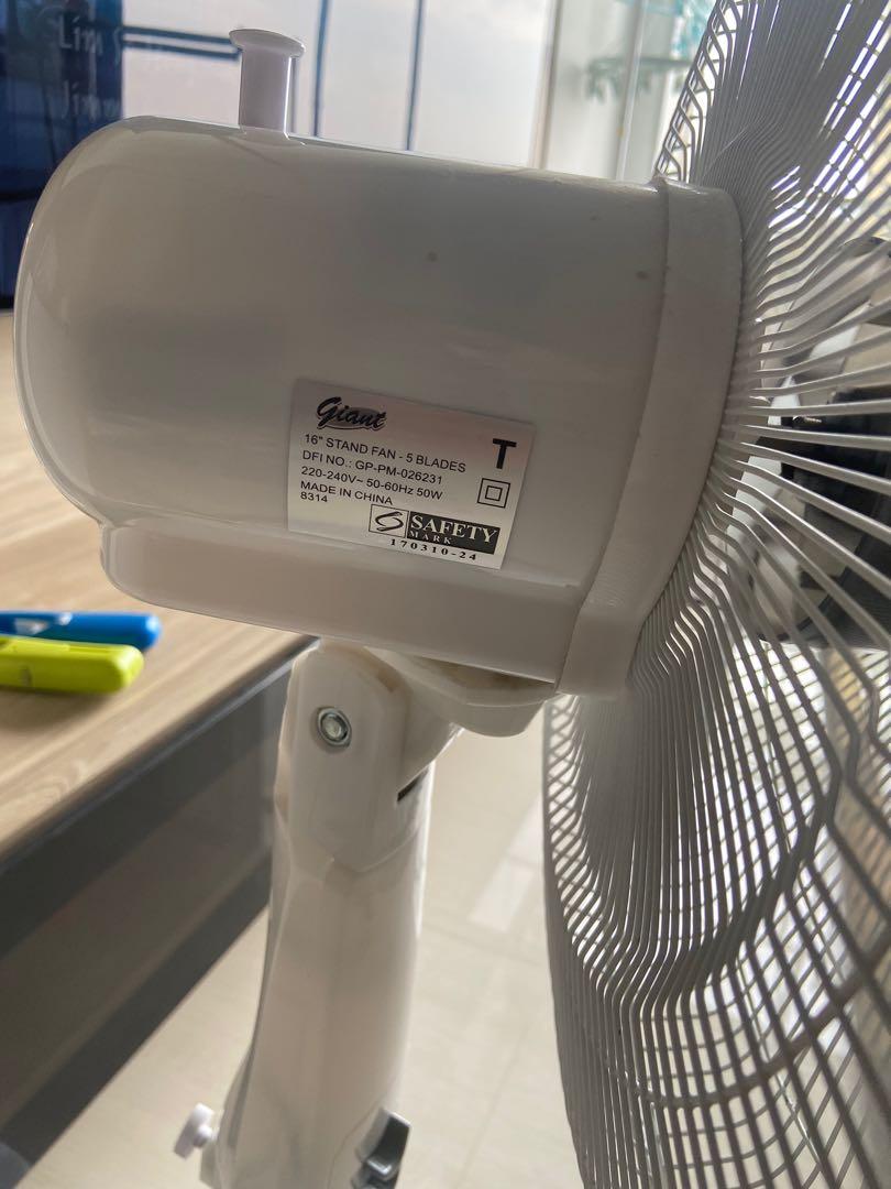 Giant stand fan, Furniture & Home Living, Lighting & Fans, Fans on ...