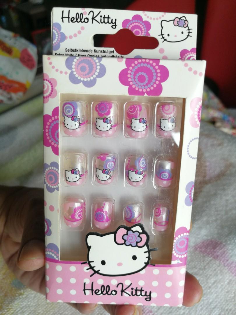 Hello kitty nail set nail grooming manicure pedicure my melody sanrio ...