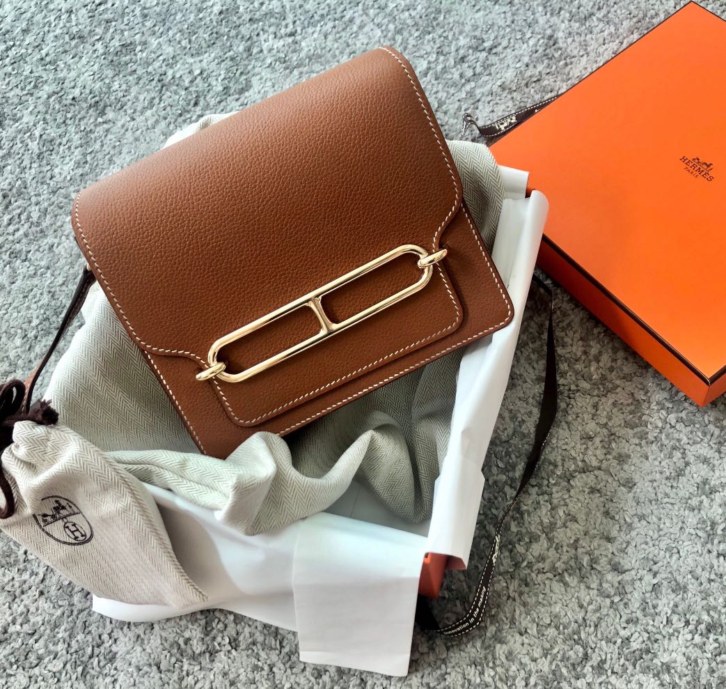 Hermes Mini Roulis, Women's Fashion, Bags & Wallets, Cross-body Bags on ...