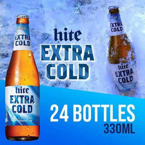 HITE Extra Cold Carton, Food & Drinks, Alcoholic Beverages on Carousell
