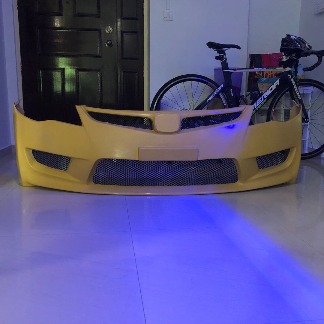 Honda civic fd type r front bumper for fd1,2&4, Car Accessories ...