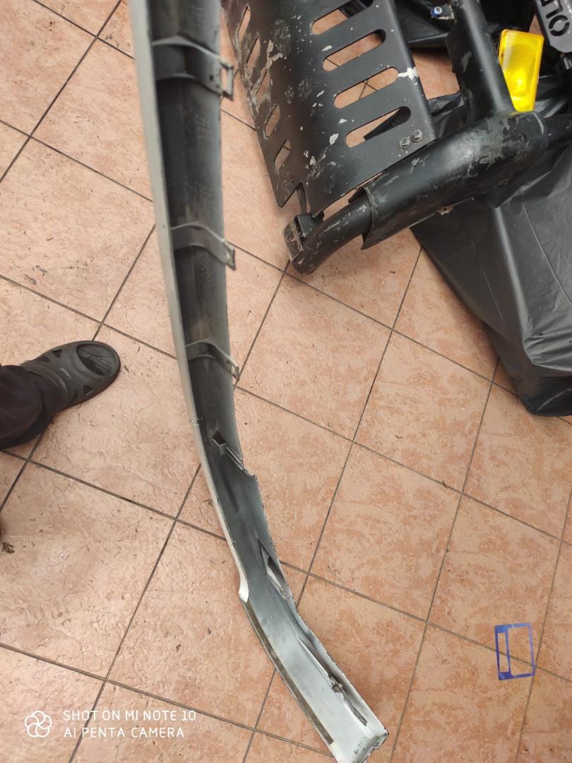 honda odyssey odc rb1 rb2 lips bumper depan front skirting original ...