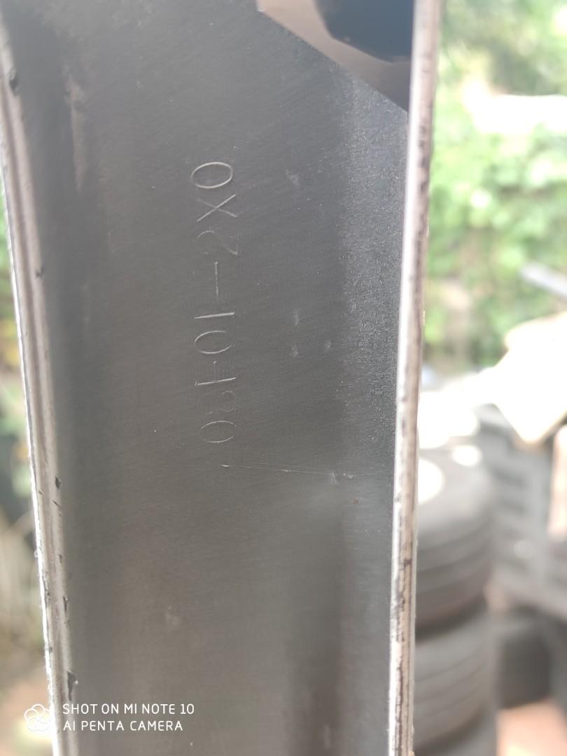 honda odyssey odc rb1 rb2 lips bumper depan front skirting original ...