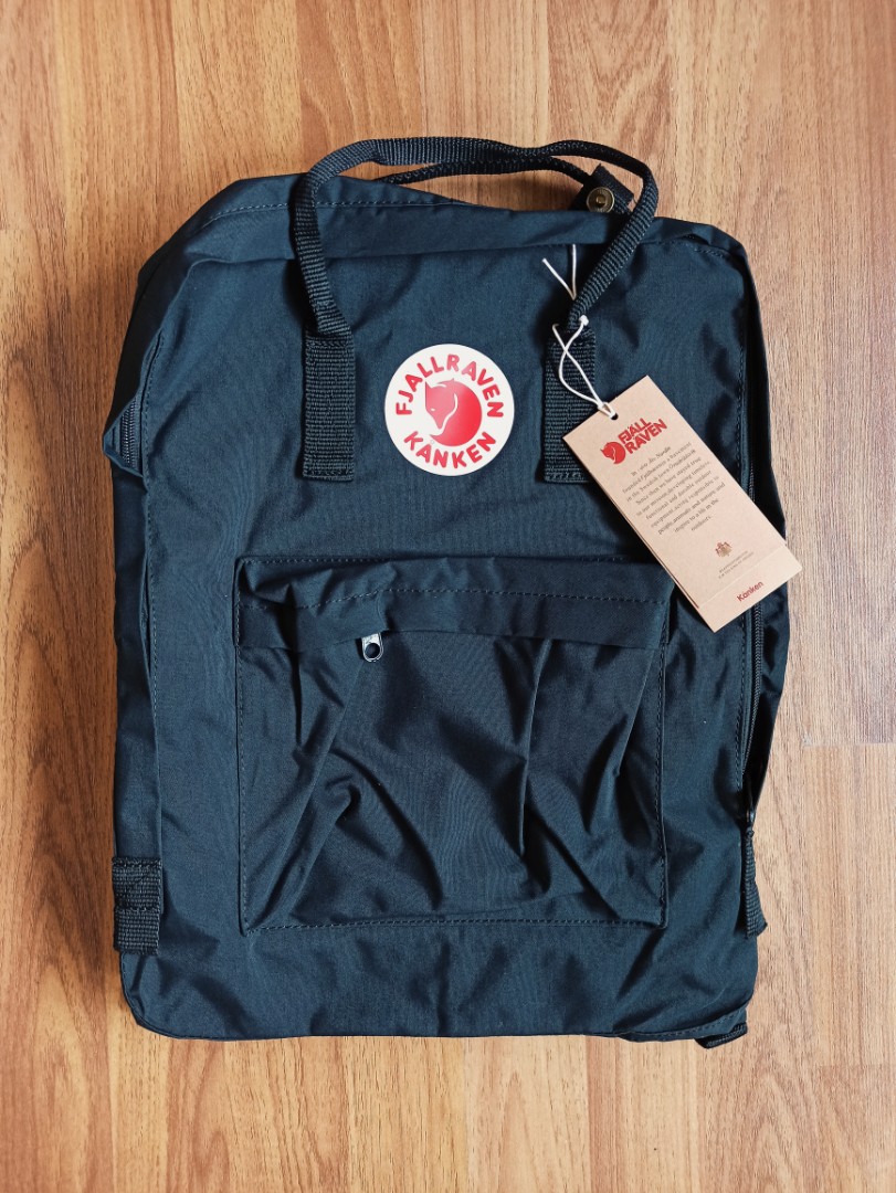 Kanken Backpack (Black), Men's Fashion, Bags, Backpacks on Carousell