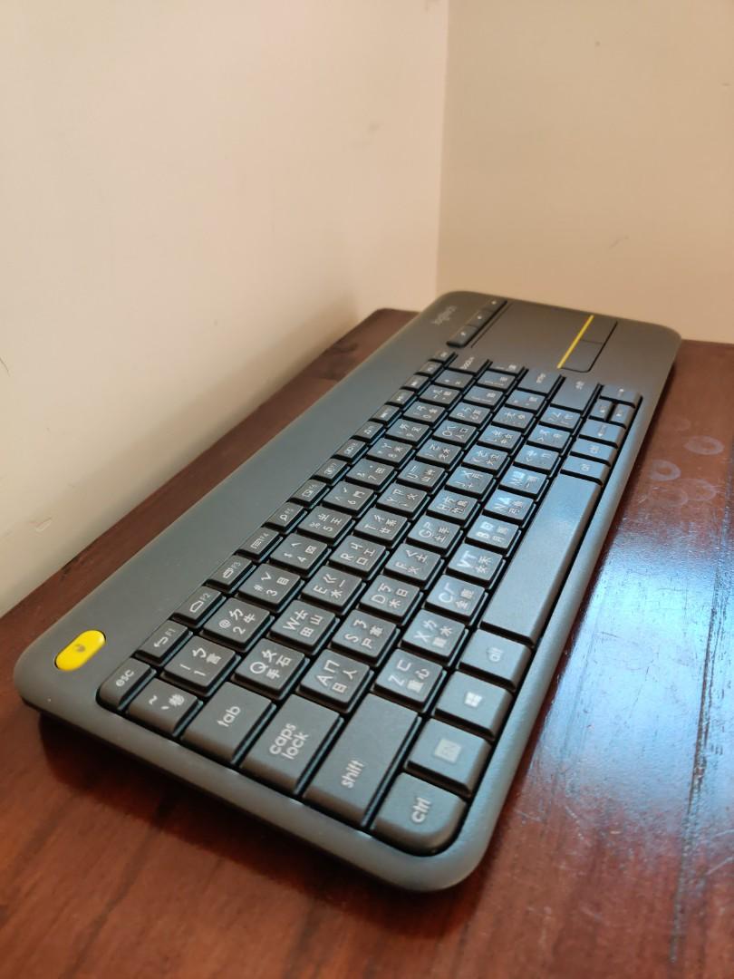 Logitech K400+ wireless keyboard, 電腦＆科技, 電腦周邊及配件, 電腦鍵盤及相關產品 - Carousell