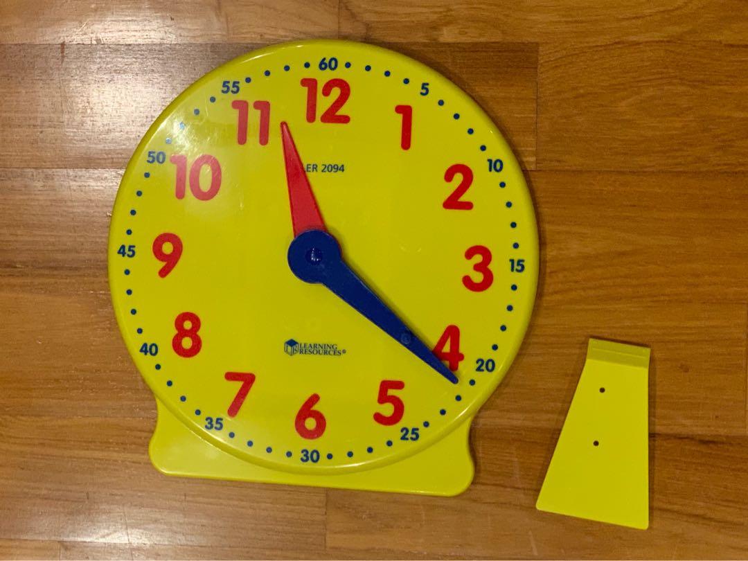 Learning Resources clock, Hobbies & Toys, Books & Magazines, Assessment ...