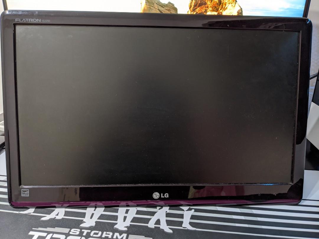 LG E2250 Monitor, Computers & Tech, Parts & Accessories, Monitor ...