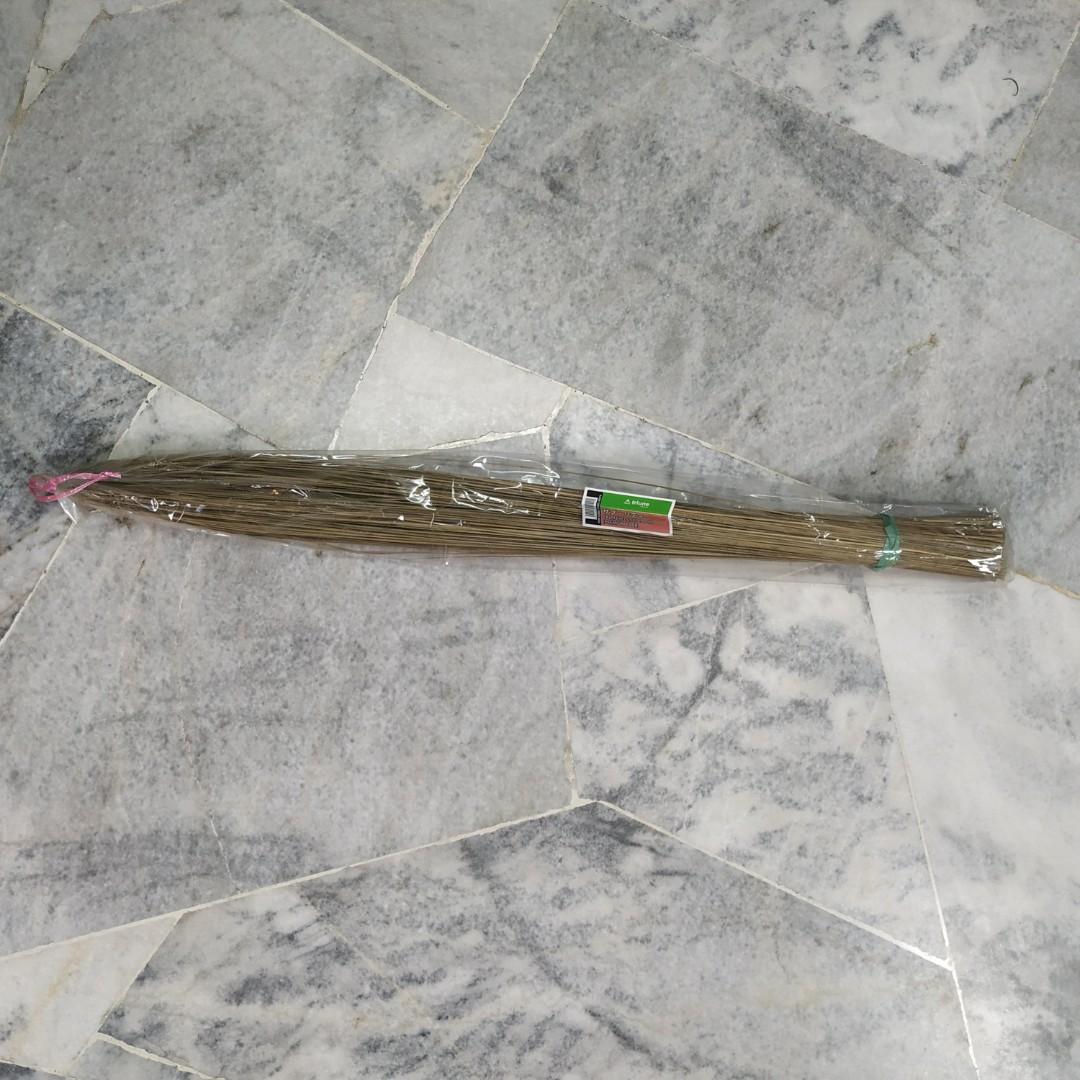 80cm Lidi broom Palm Ekel penyapu lidi sapu leaves effectively ...