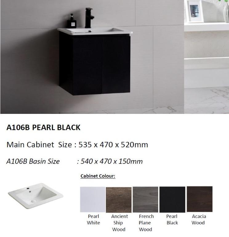 BARON A106B Stainless Steel Basin Cabinet , Furniture & Home Living ...