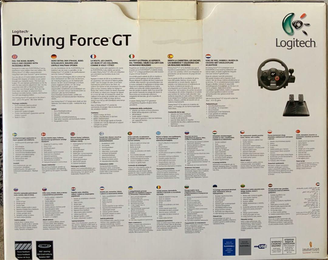 Logitech Driving Force GT, Video Gaming, Video Game Consoles, Others on ...