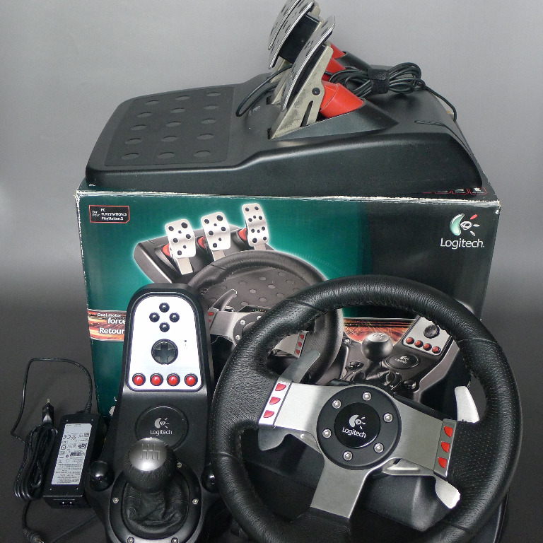 Logitech G27 Force feedback Racing Wheel - 2 buttons faulty, Video ...