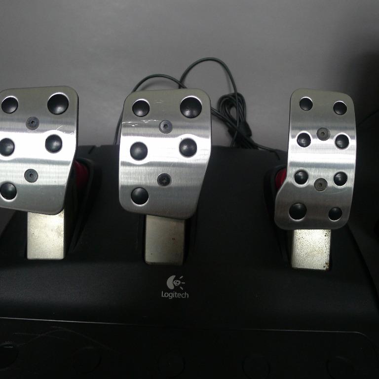 Logitech G27 Force feedback Racing Wheel - 2 buttons faulty, Video ...