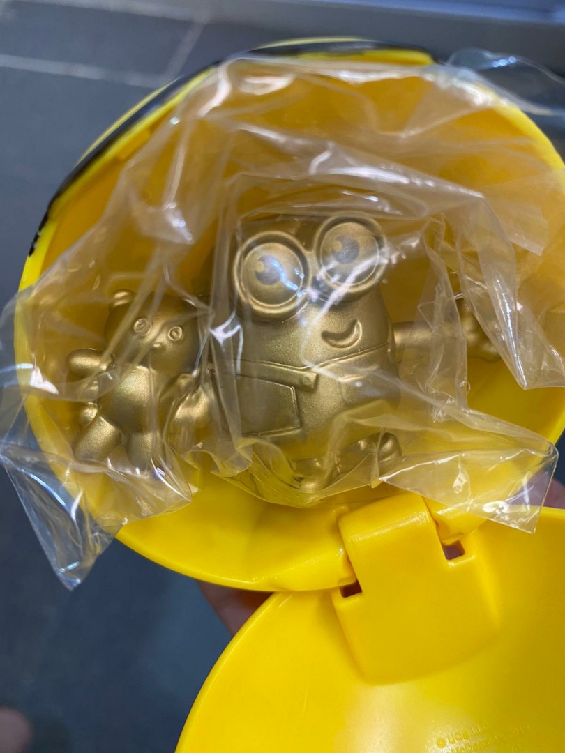 McDonalds Golden Minion gold minions, Hobbies & Toys, Toys & Games on ...