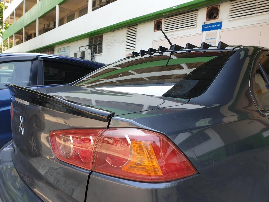 Mitsubishi Lancer EX Acessories EVO X Spoiler / Front Lip / GT spoiler ...