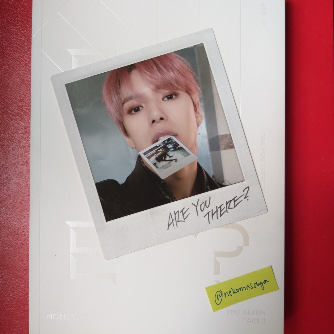 Monsta X Are You There? Album Photobook / Photo book, Hobbies & Toys ...