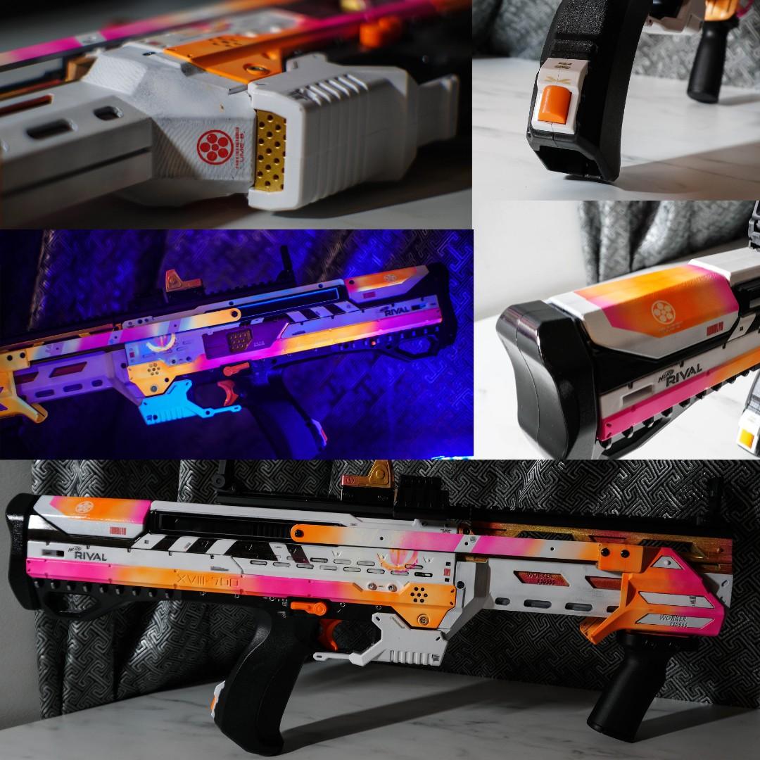 nerf rival helios With pump kit, Hobbies & Toys, Toys & Games on Carousell