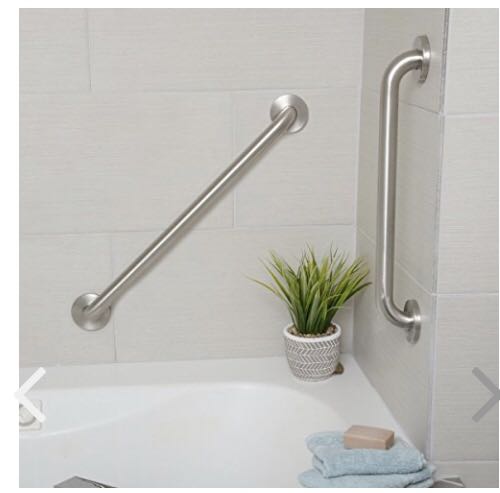 New 2pc(42” & 16”) Set Long & Short Amazon Basics Stainless Steel Grab ...