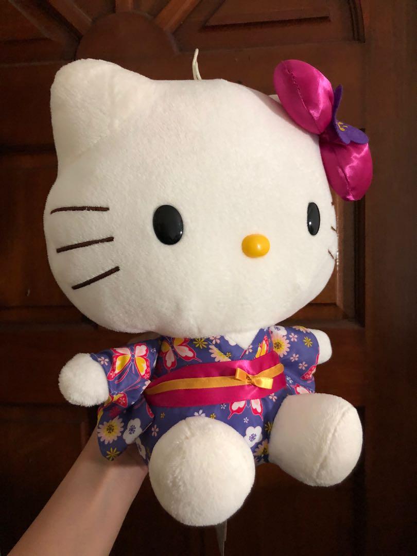 NEW! Sanrio Japan Hello Kitty Kimono Plush, Hobbies & Toys, Toys ...