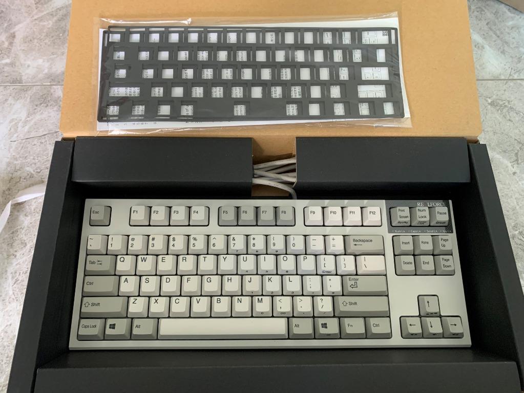 Realforce R2 PFU Limited Edition Keyboard (TKL, ivory, 45G) / Topre ...