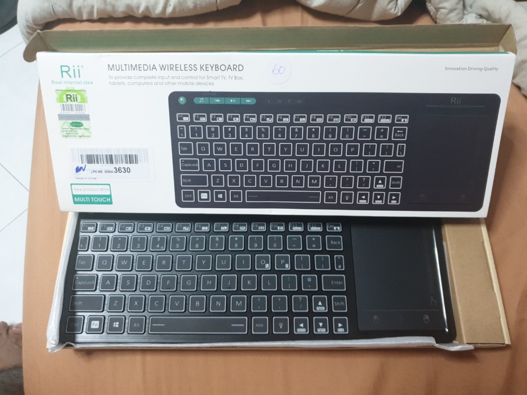 Rii Wireless Keyboard with mouse pad, Computers & Tech, Parts & Accessories, Mouse & Mousepads ...