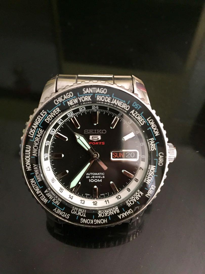 Seiko Worldtimer like citizen casio, Men's Fashion, Watches & Accessories, Watches on Carousell