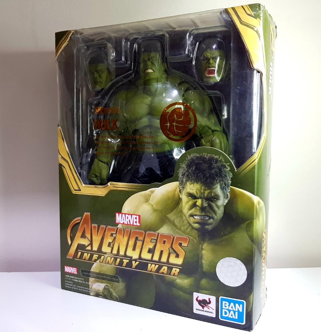 SHF Figuarts Hulk - Avengers Infinity War MCU BIB, Hobbies & Toys, Toys ...
