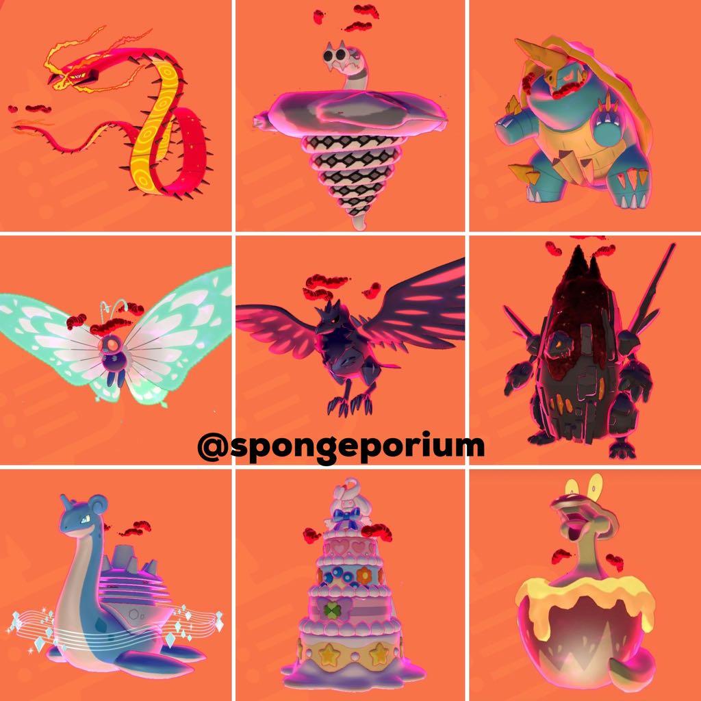 Gigantamax (GMAX) Pokemon (Pokemon Sword & Shield), Video Gaming ...