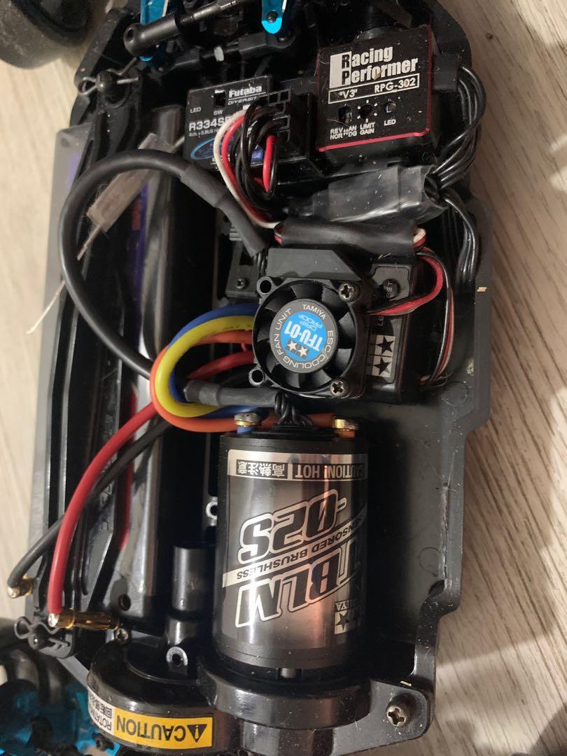 Tamiya TT02 1/10 drift RWD converted, Everything Else on Carousell