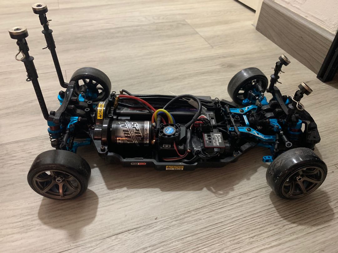 Tamiya TT02 1/10 drift RWD converted, Everything Else on Carousell