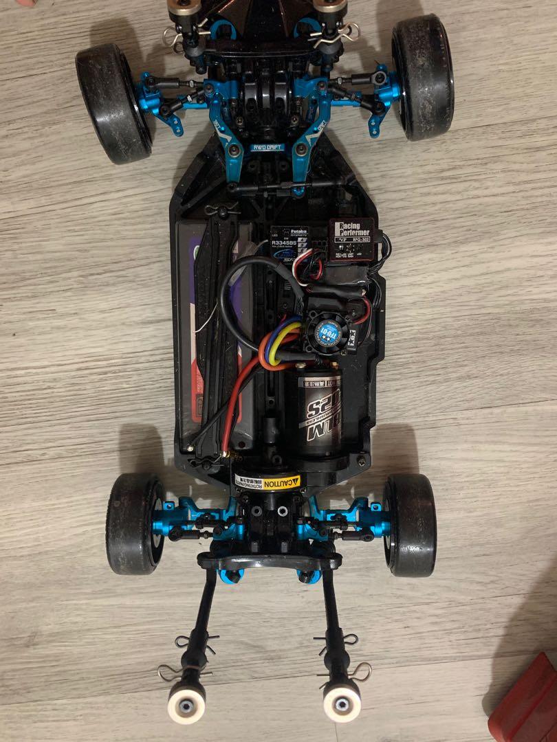 Tamiya TT02 1/10 drift RWD converted, Everything Else on Carousell