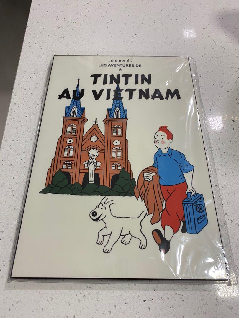 Tintin poster, Hobbies & Toys, Stationery & Craft, Art & Prints on ...