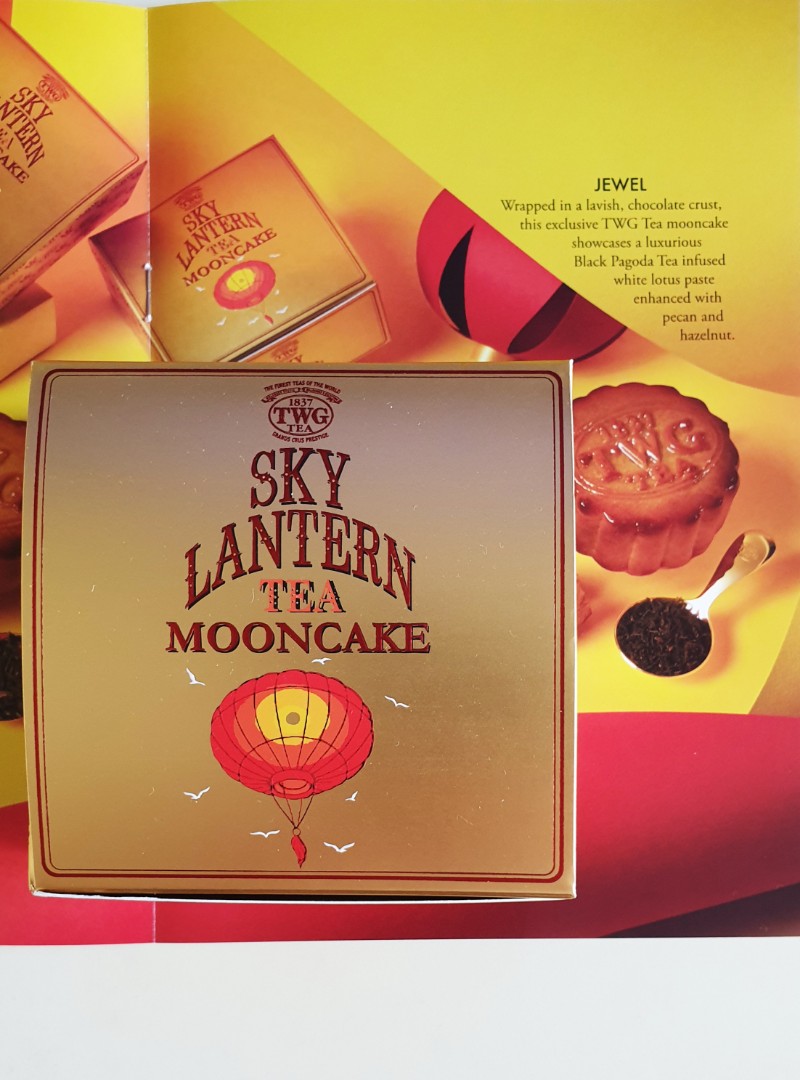 TWG Sky Lantern Mooncake, Food & Drinks, Beverages on Carousell