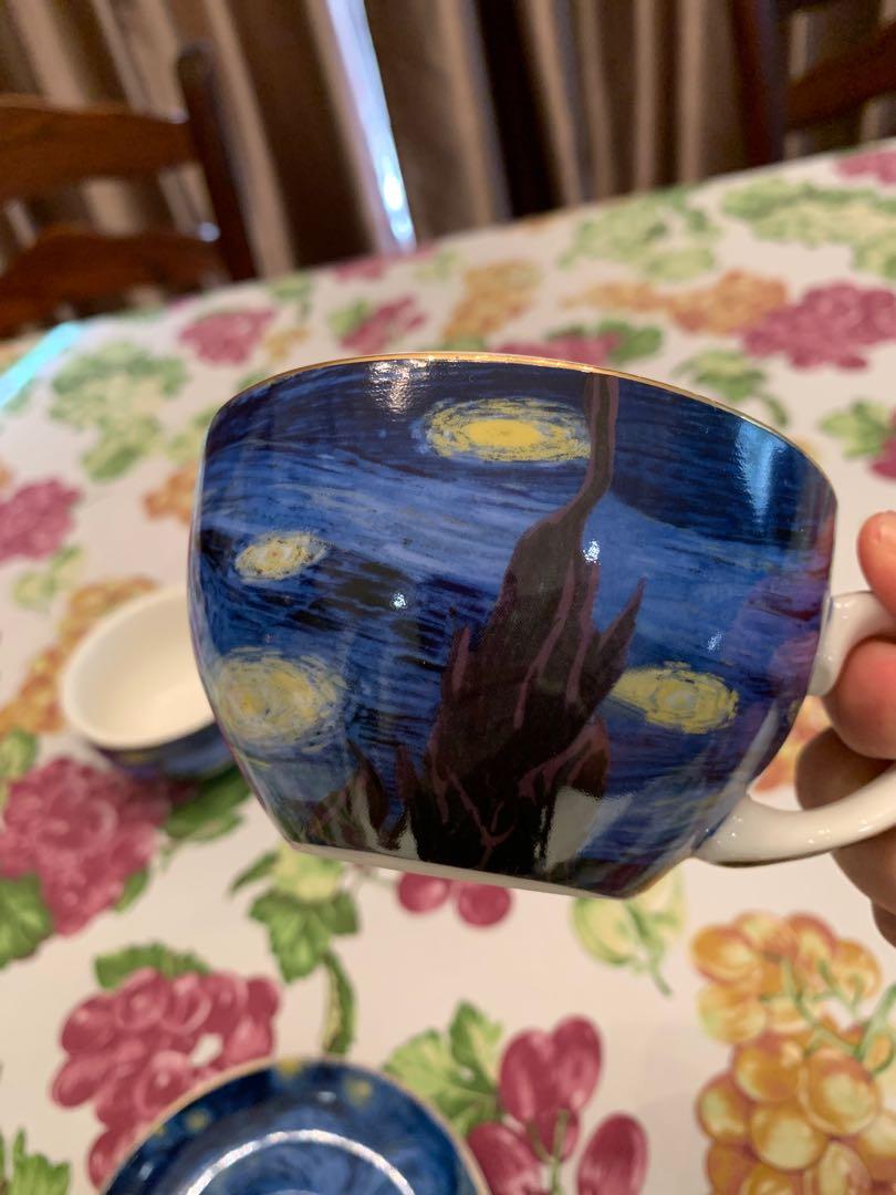 Van Gogh Tea Set, Furniture & Home Living, Kitchenware & Tableware ...