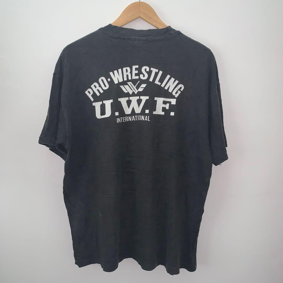 Vintage Pro Wrestling UWF Tshirt, Men's Fashion, Tops & Sets, Tshirts ...