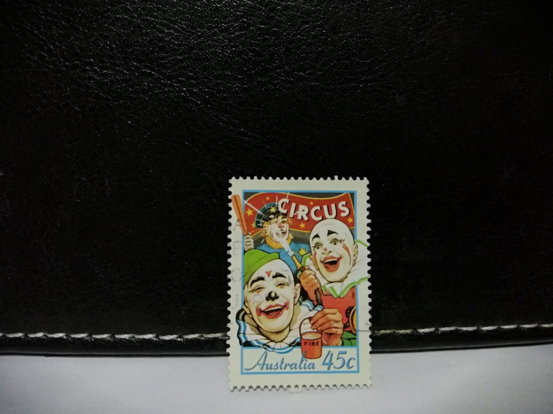 1997 Australia Stamp Circus Clown, Hobbies & Toys, Collectibles ...