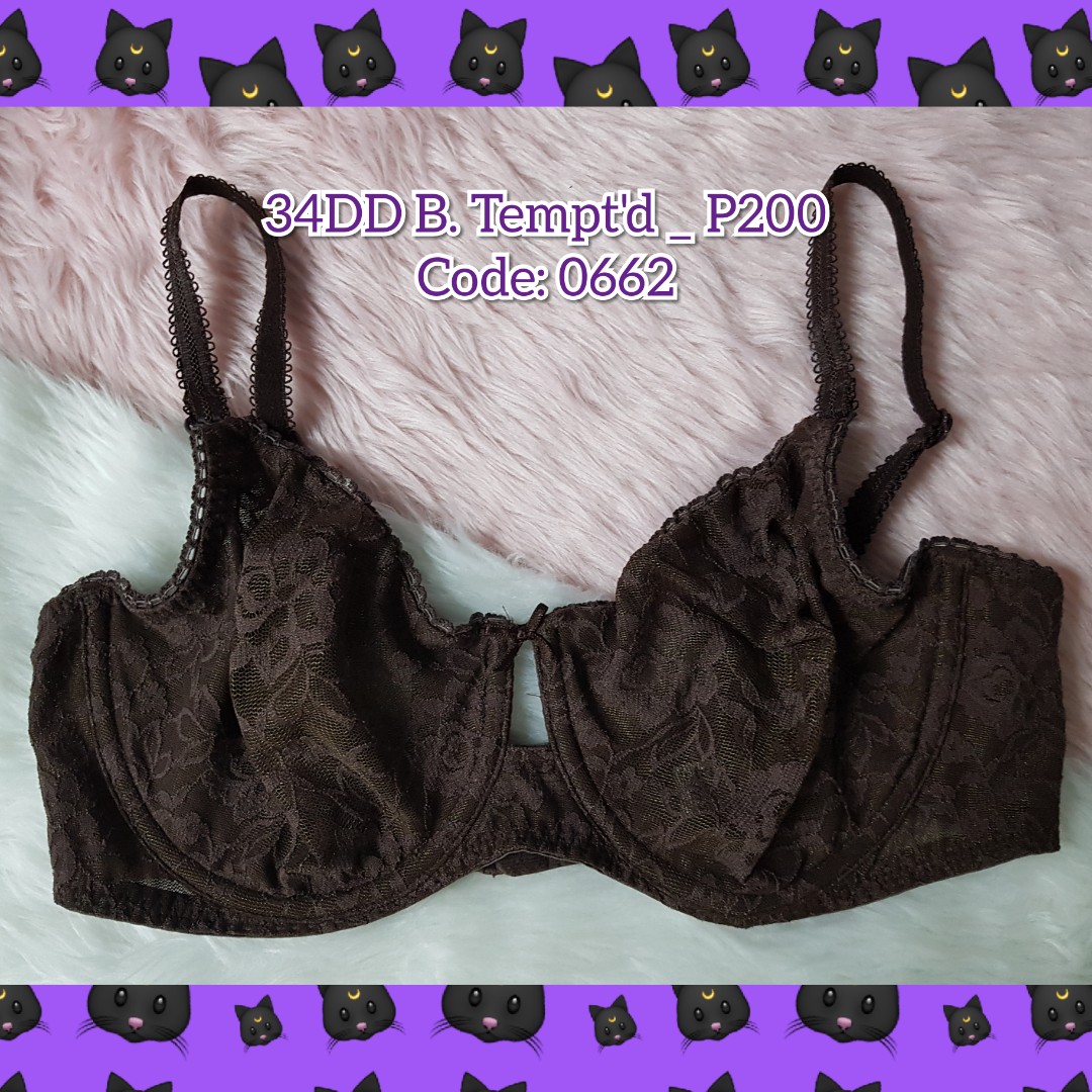 34DD B. Tempt'd bra, Women's Fashion, Maternity wear on Carousell