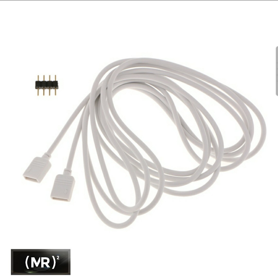 4-Pin RGB LED Extension Cable Connector (for 2835, 3528 & 5050 ...