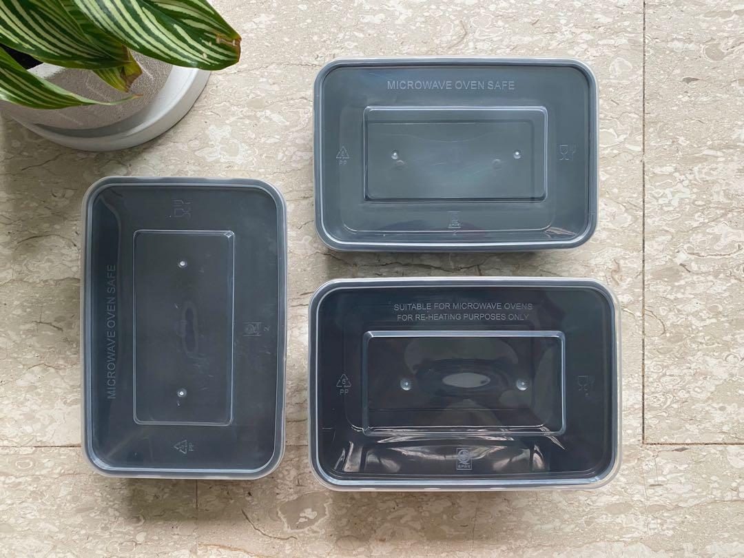 750ml Rectangular Food Container / Dabao (10pcs/pack), Everything Else ...